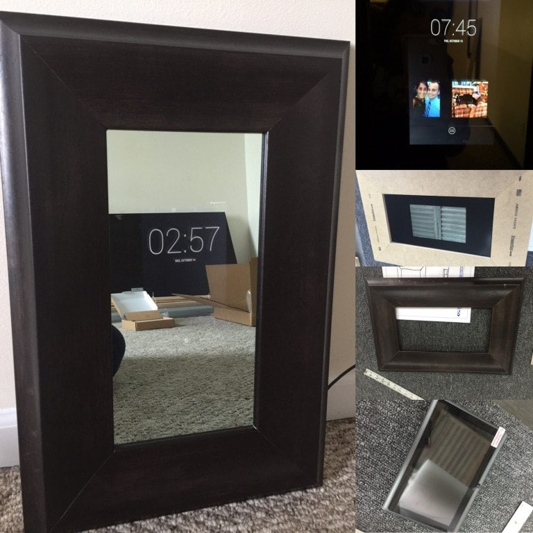 Smart Mirror Tablet Hidden Television Smart Magic Mirror | Two Way Mirrors