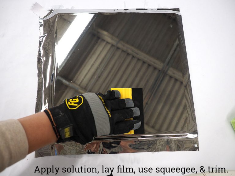 How To Install Mirror Film | Two Way Mirrors