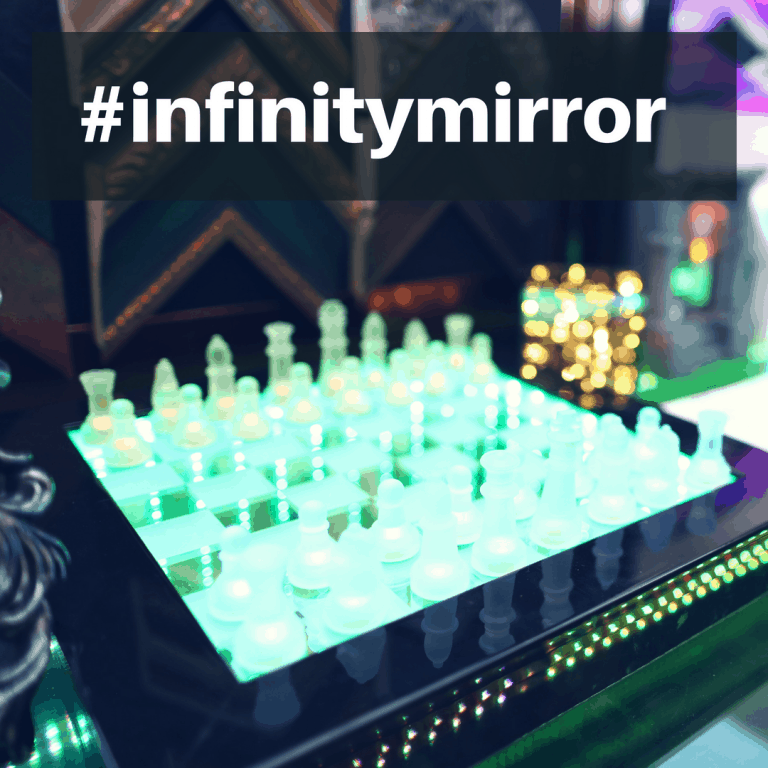 chess-board-infinity-mirror-explained | Two Way Mirrors