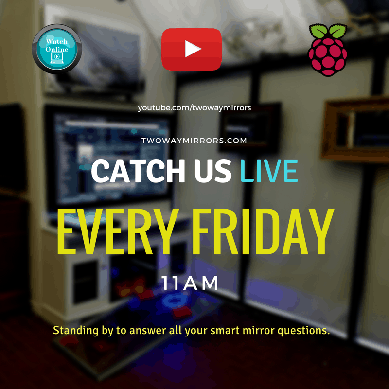 Glass Two Way Mirror | In Stock | Custom Sizes | Worldwide Shipping