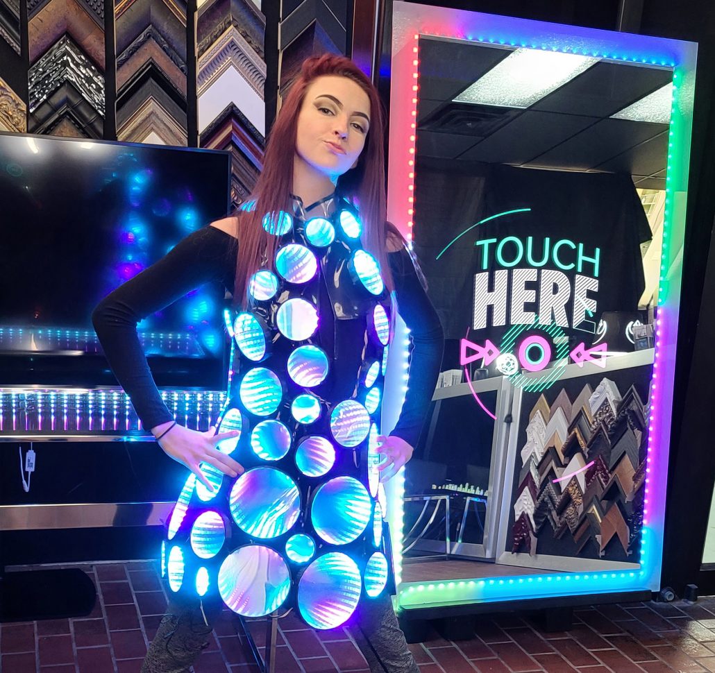 Custom Color Acrylic Two Way Mirror | In Stock | 1 Day Lead Time