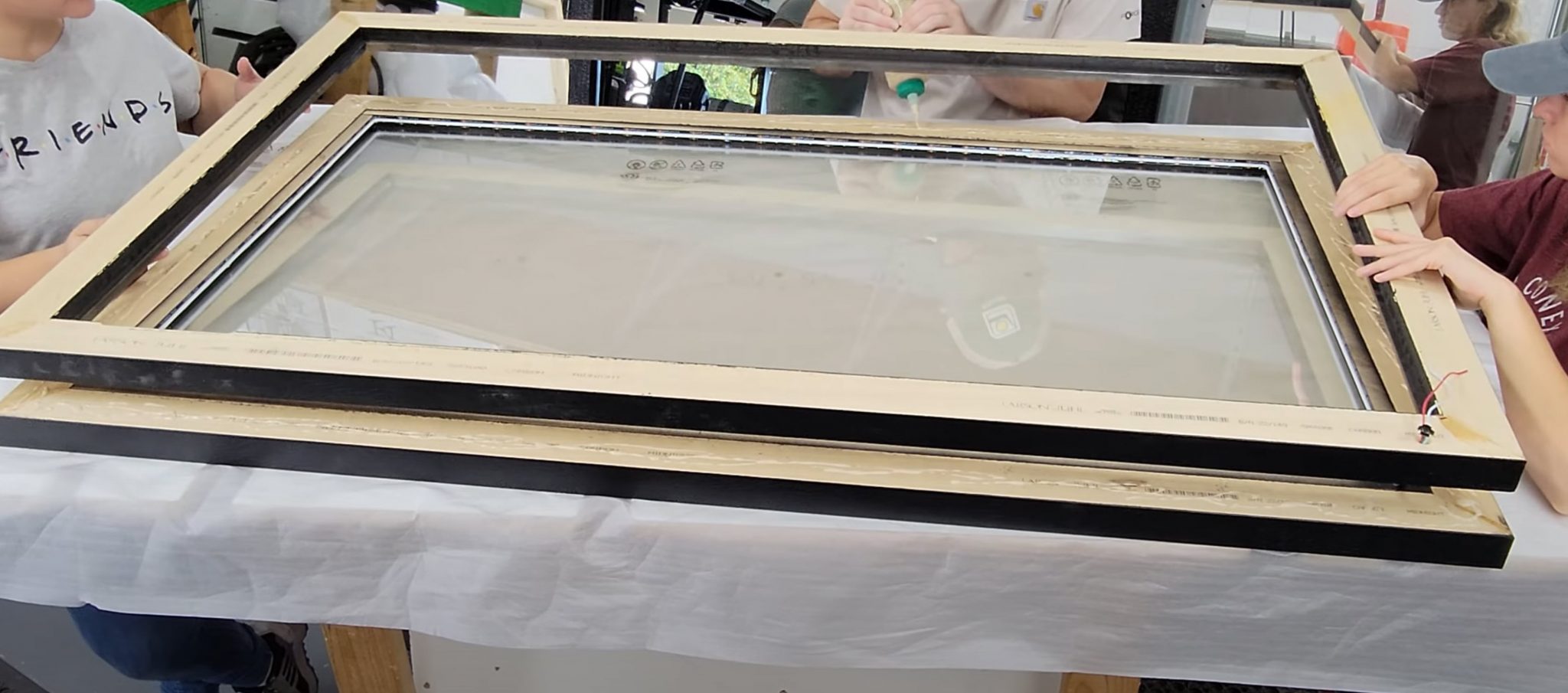 Holographic Infinity Mirror TV | Two Way Mirrors